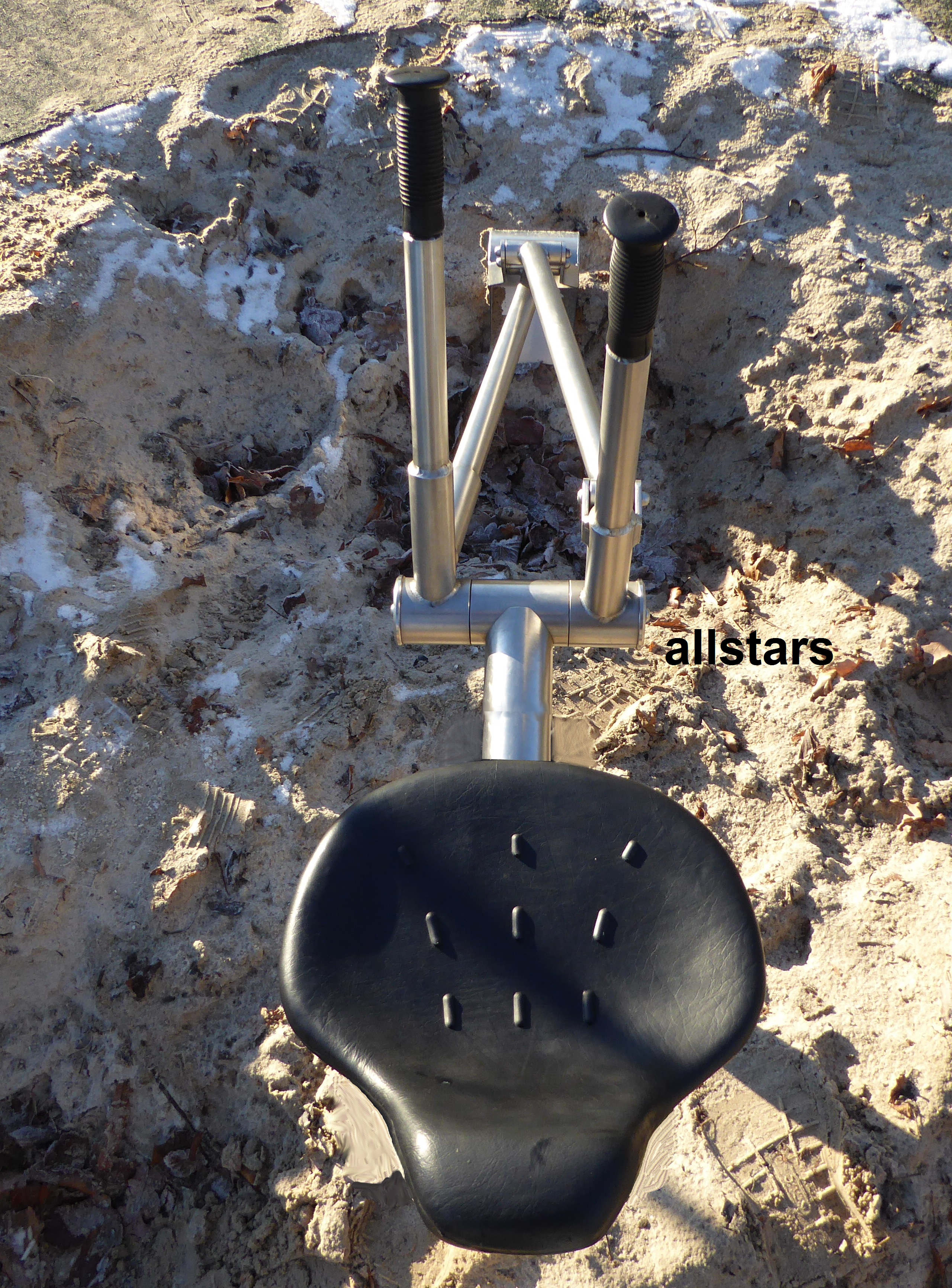 Beckmann Sandbagger Spielplatz Sitzbagger Schaufelbagger Edelstahl ...